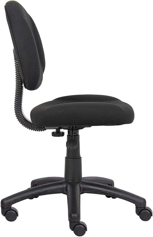 Boss Office Products Perfect Posture Delux Fabric Task Chair without ...