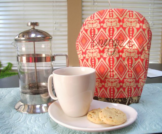 French Press Cozy Tutorial - Sew Homegrown