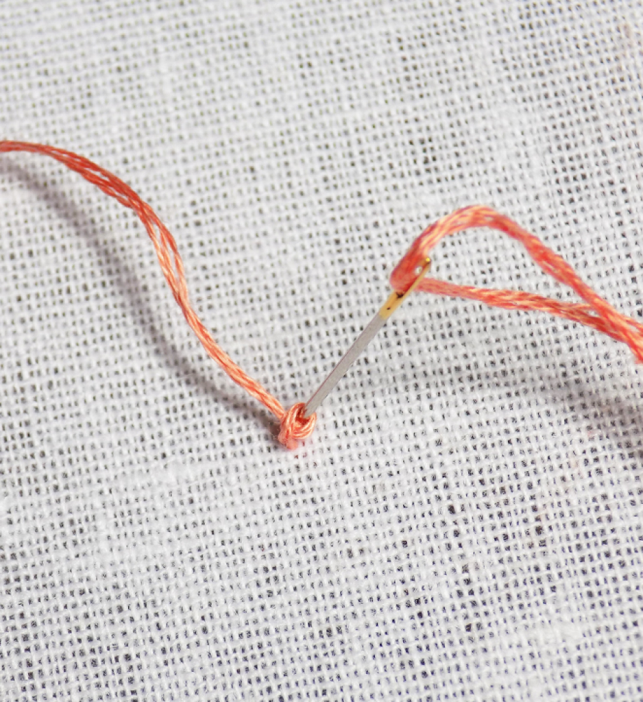 Embroidery Knot Stitch - Sew Homegrown