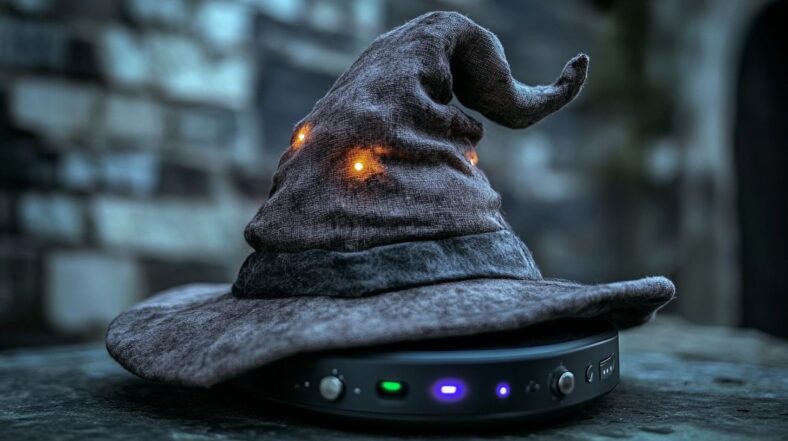 Hogwarts Sorting Ceremony for Harry Potter Party - Sew Homegrown