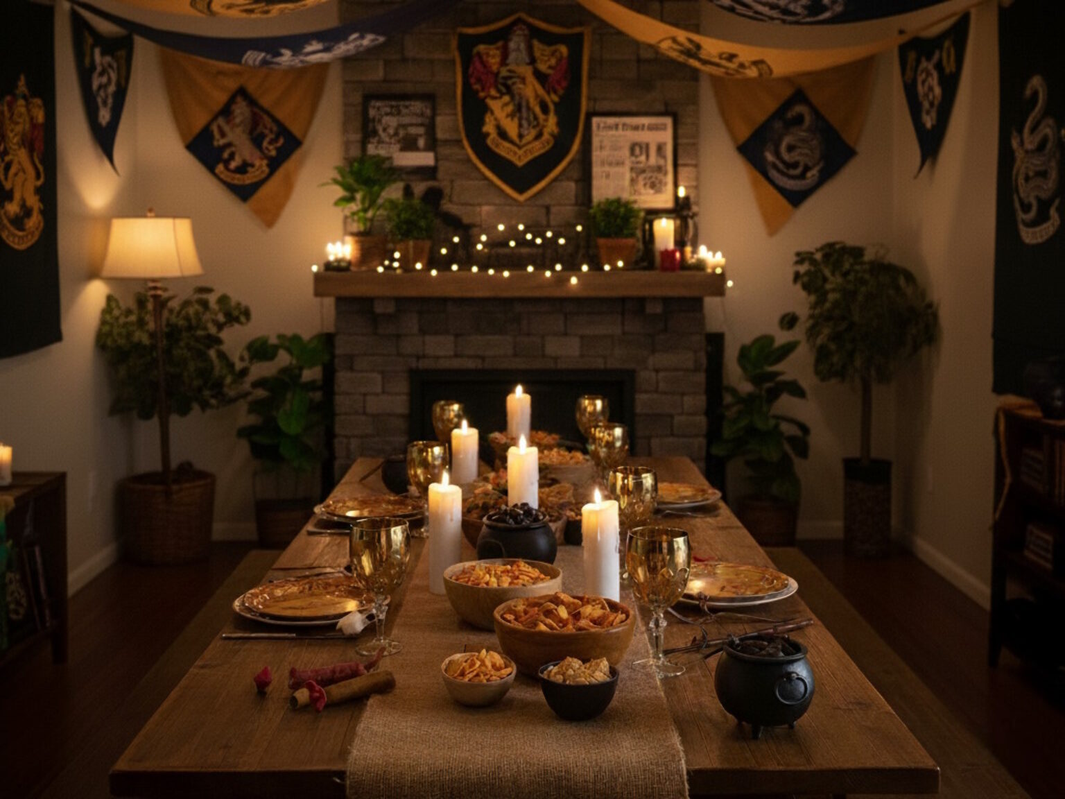 Hogwarts Sorting Ceremony for Harry Potter Party - Sew Homegrown