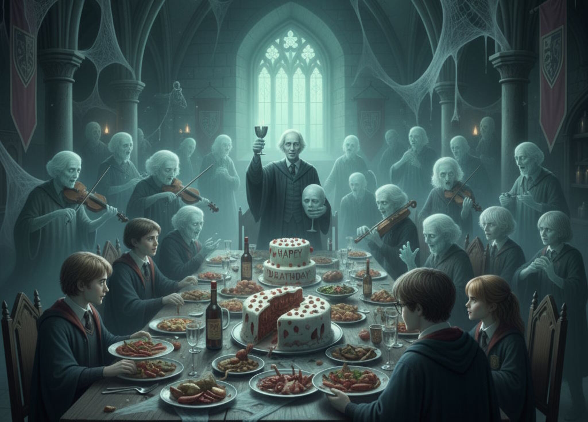 Hogwarts Sorting Ceremony for Harry Potter Party - Sew Homegrown